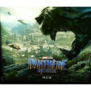 Art | Black Panther French Double Sided Movie Poster | Poshmark